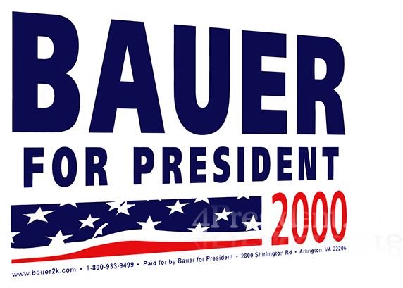 2000 Presidential Campaign - 4President.org
